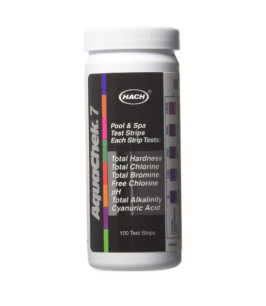 HACH AQUACHECK 7-IN-1TEST STRIPS - 551236 – MT Pool Distributor