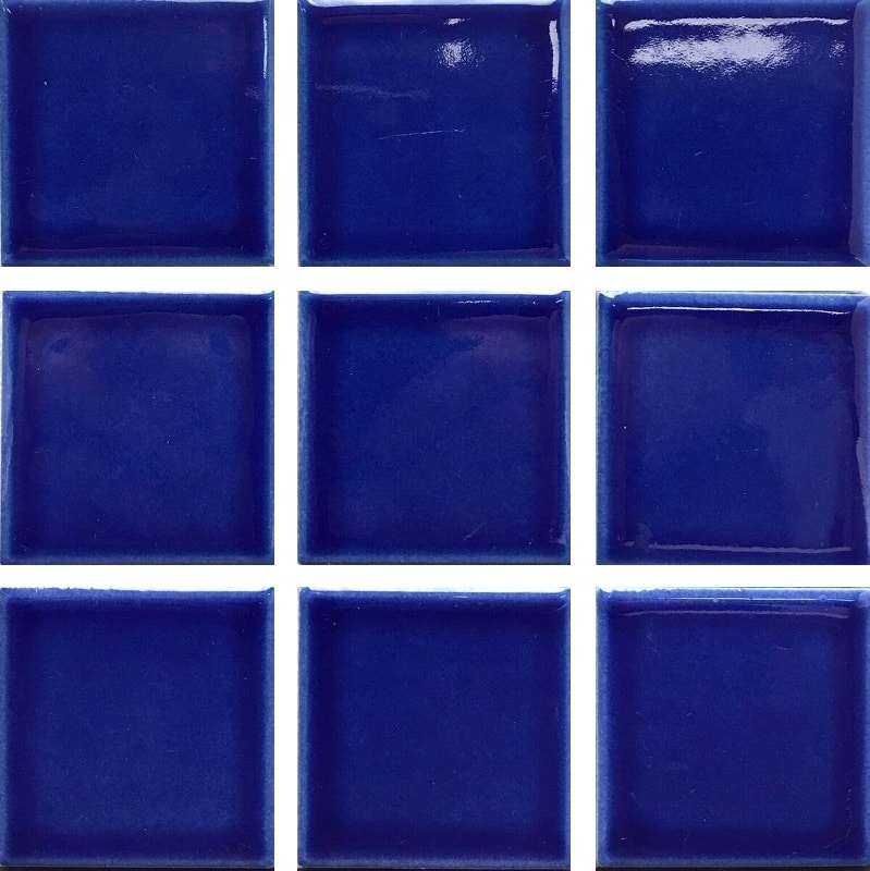 2"x2" Royal Blue Pool Tile MAS HM-210 from MT Pool Distributors