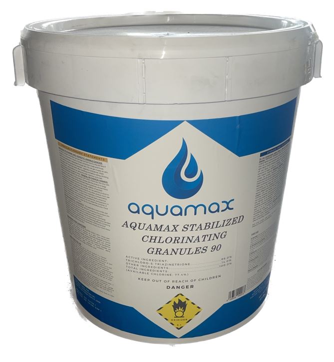 Aquamax Trichlor 50lb Pool Shock Granules [PL50] MT Pools – MT Pool ...