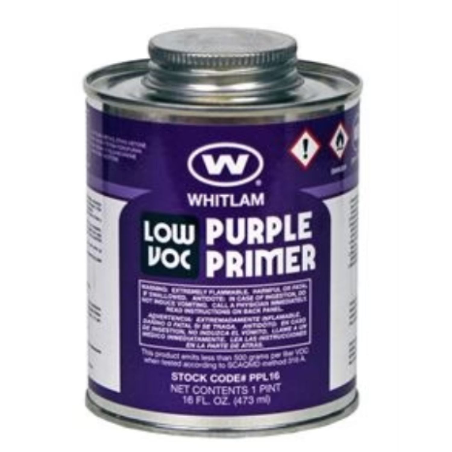 Whitlam PVC Purple Primer Qt [PPL32] from MT Pool Distributors