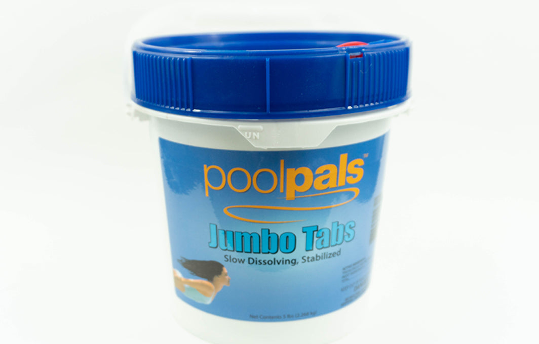 POOL PALS JUMBO TABS PAIL 50 LBS - PPTL050U – MT Pool Distributor