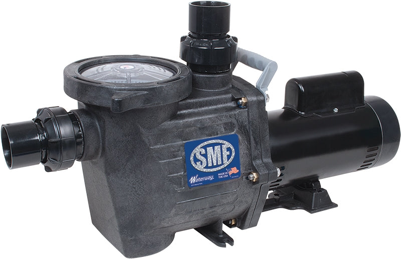 WATERWAY 1 HP PUMP 1 SPEED - SMF-110 – MT Pool Distributor