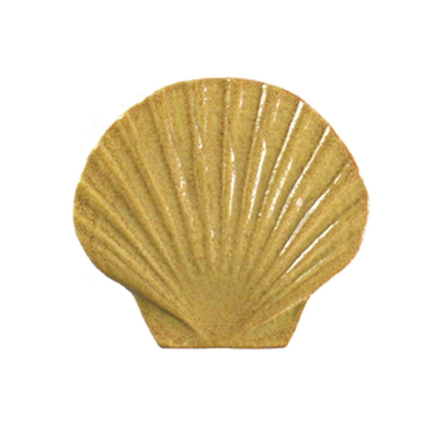 Ceramic Seashell Mosaic Tile 5" Tan [SSHTANB] MT Pools – MT Pool ...
