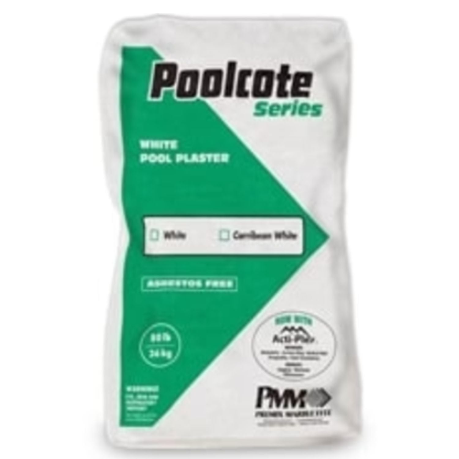 PMM White Poolcote Pool Finish 80lb [050700] from MT Pools – MT Pool ...